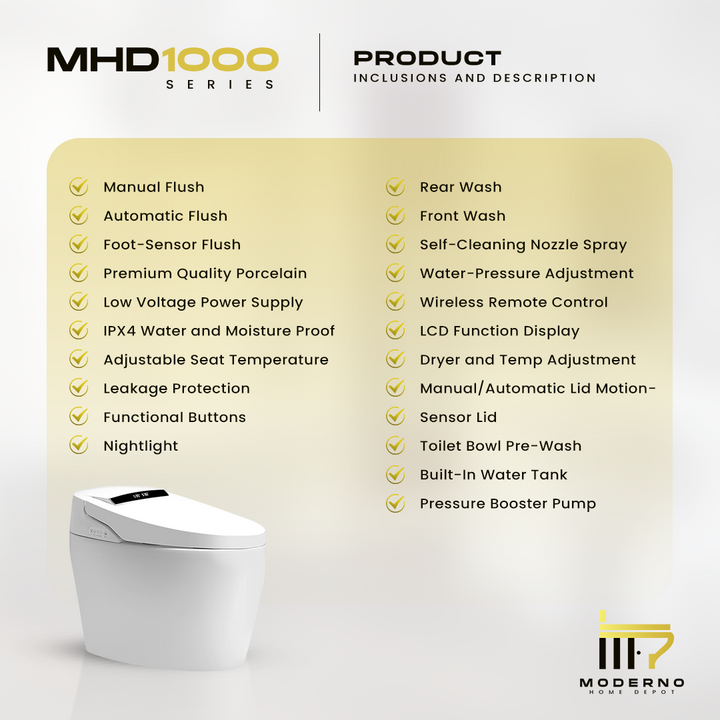 Smart Toilet – Moderno Home Depot
